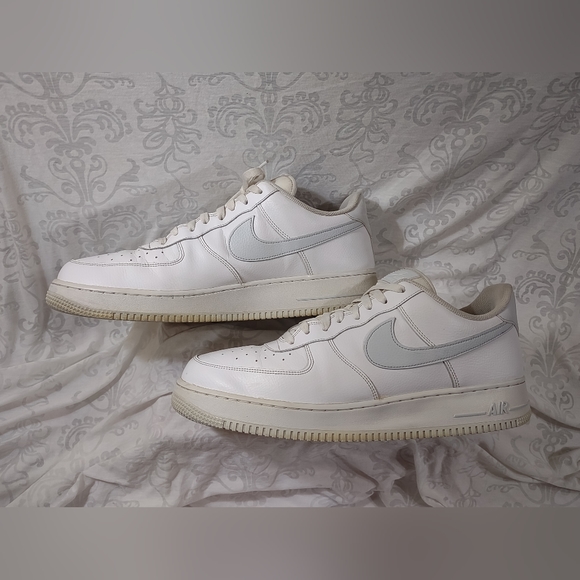 Nike | Shoes | Nike Air Force 7 Gray Swoosh Sz 15 | Poshmark